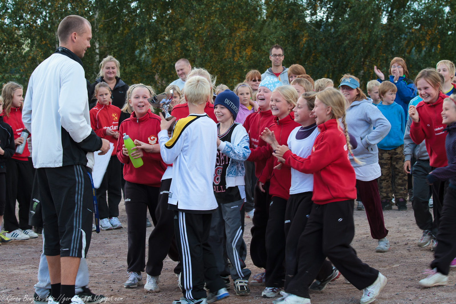 Göran Bength - foto: Skolmästerskap i friidrott, Enbackaskolan, Gustafs