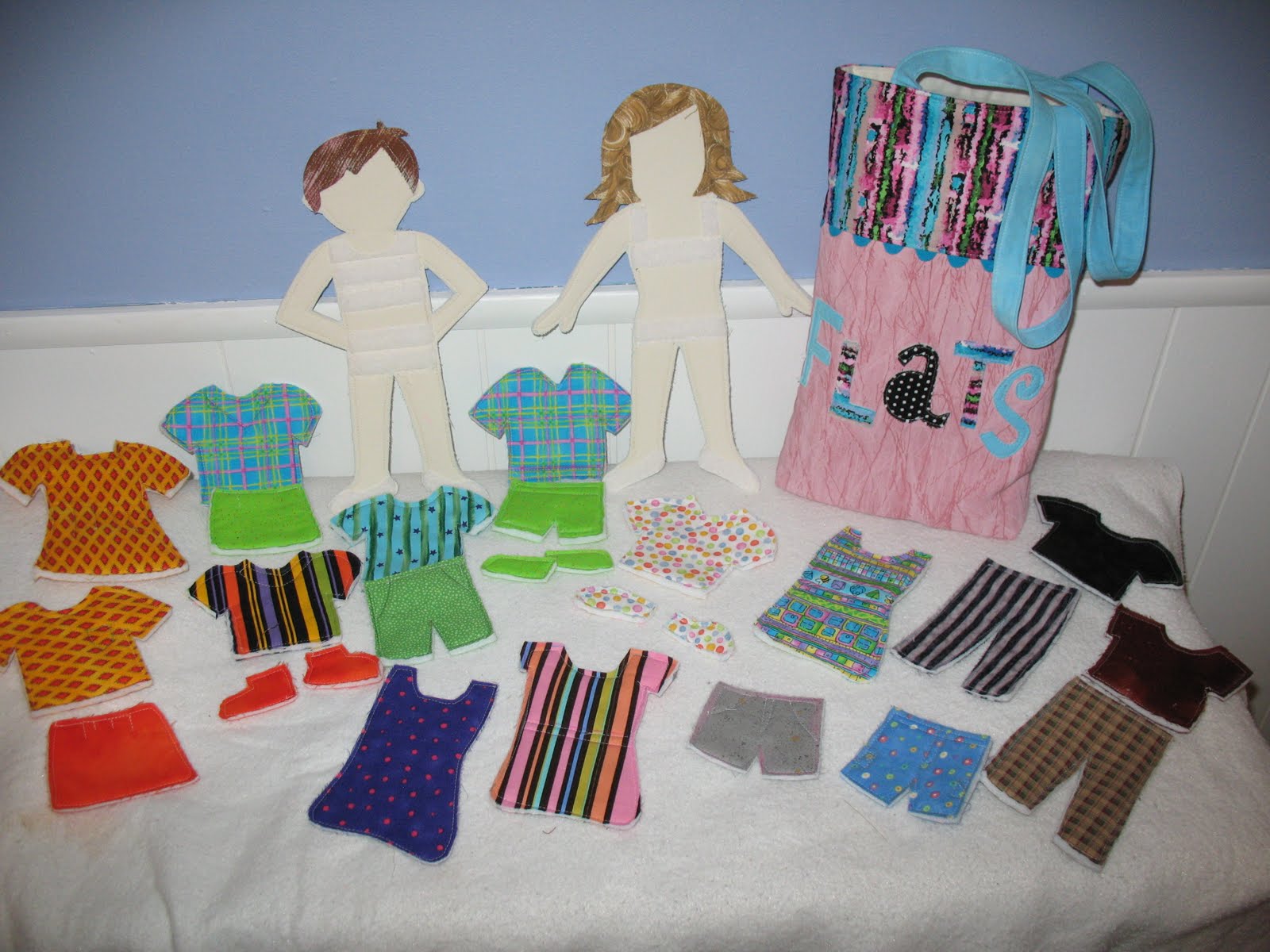 QUILT COOKIES: Flat Dolls!