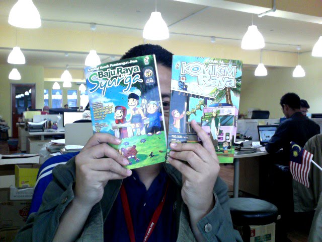 Majalah Info-Nomik Malaysia: Komik-M Raya #2 dan Baju Raya dari Syurga