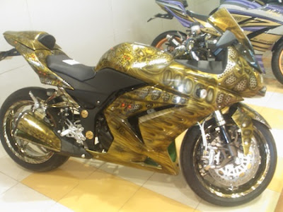 Modif Motor Kawasaki Kaze R Download | Wallpaper Modifikasi Motor