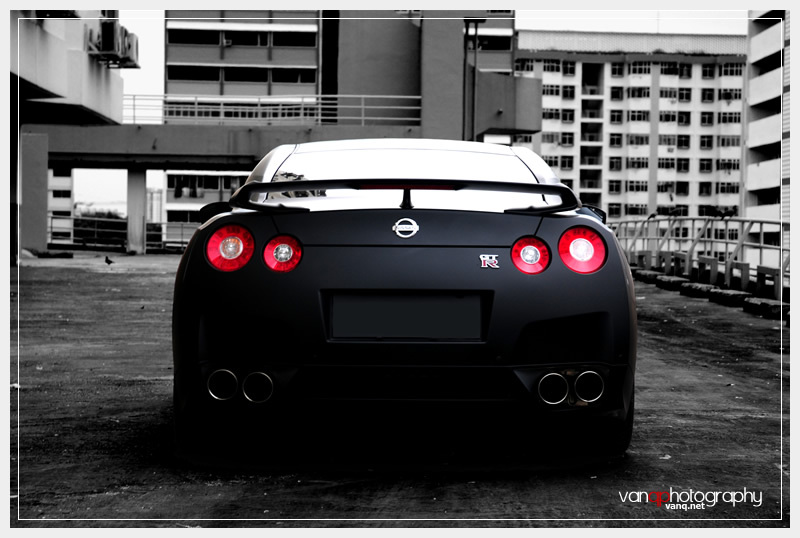 NISSAN GT-R BRASIL: GT-R Preto Fosco