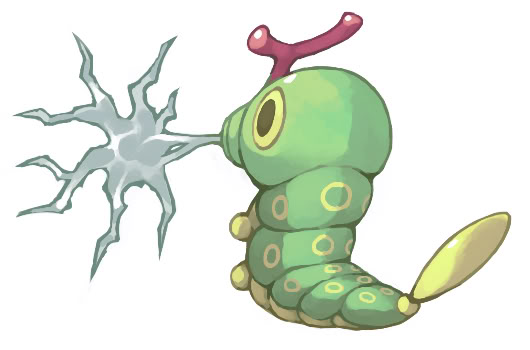 Luiz Pokemon Dex: #010 Caterpie