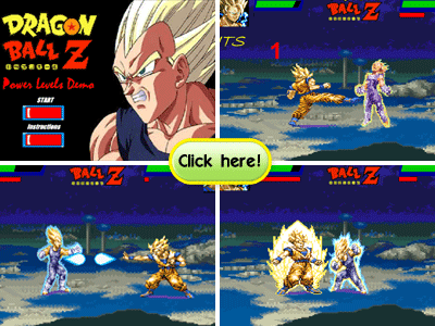 www.flashgame-girl.com: Dragon Ball Z Power Level Demo - Action Flash Games