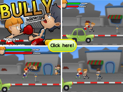www.flashgame-girl.com: Bully Basher - Action Flash Games