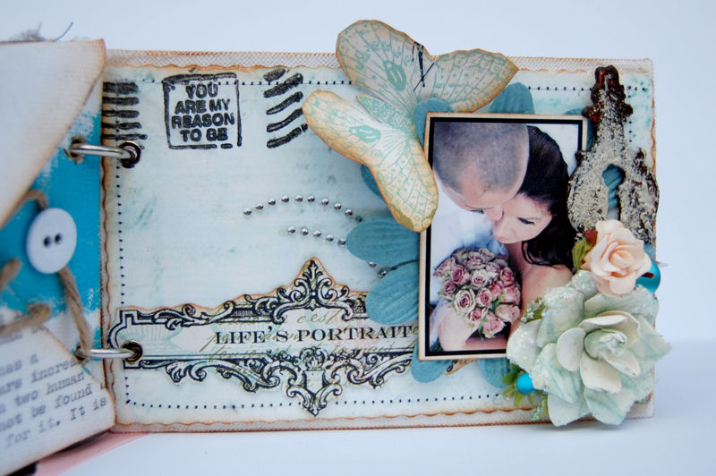 SCRAPBOOK ABUNDANCE: Canvas Love Letters mini