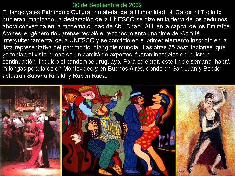 Pasitos cortos: El Tango patrimonio de la humanidad