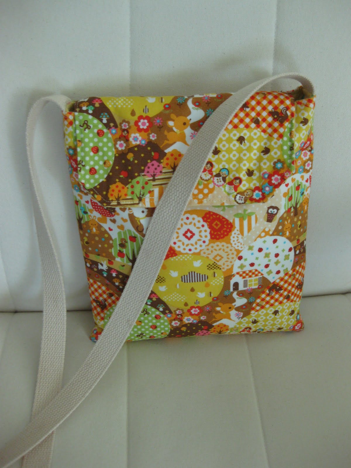 Sew Beautiful Corner: Bags, pouches and Noren..
