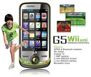 CSL G5, Dual On GSM Bold Buzz With TV - Spesifikasi Handphone