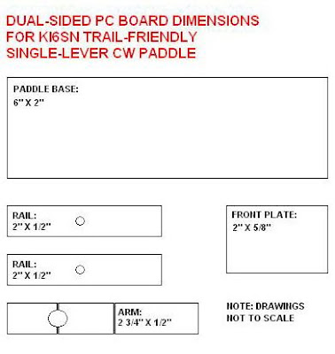 Trail-Friendly Radio Extra: KI6SN T-FR Single-Lever CW Paddle