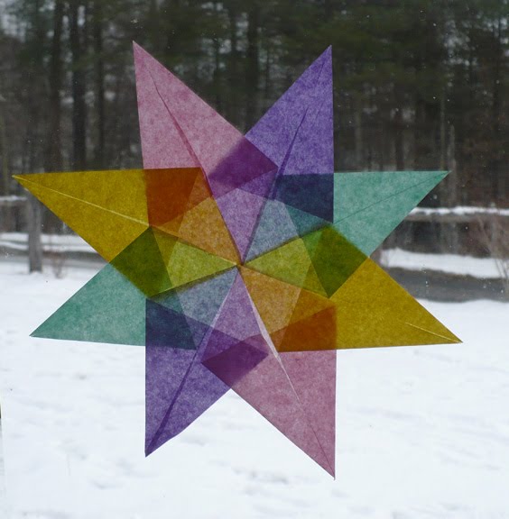 The Enchanted Tree: Paper Star Craft Tutorial