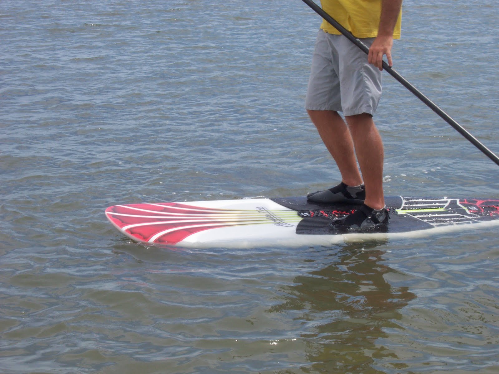 Stand Up Paddle Surfing: My new mid size surf SUP The 7'10"