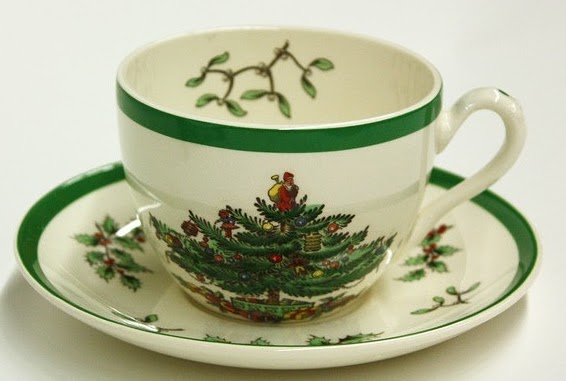 Spode History: Spode's Christmas Tree Pattern