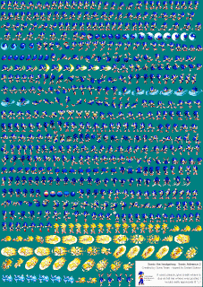 Sonic The Best: Sprites: Sonic The Hedgehog