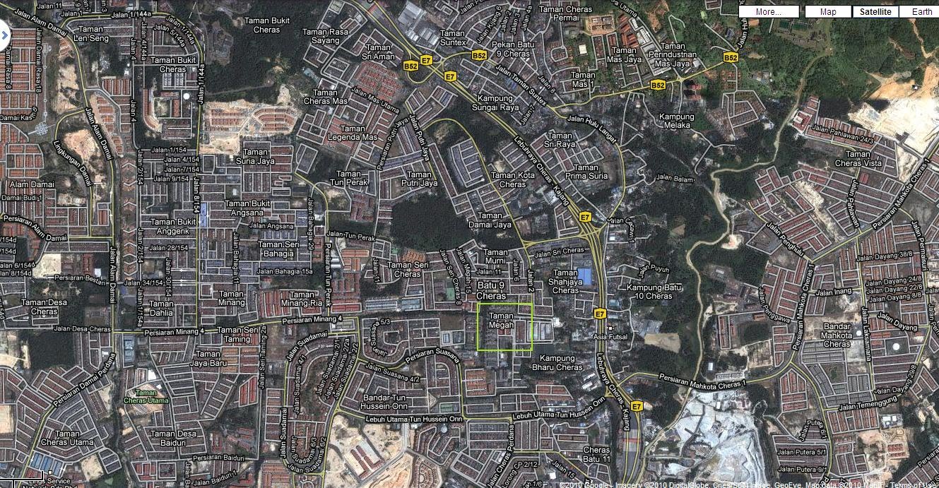 Kuala Lumpur: cheras-map3