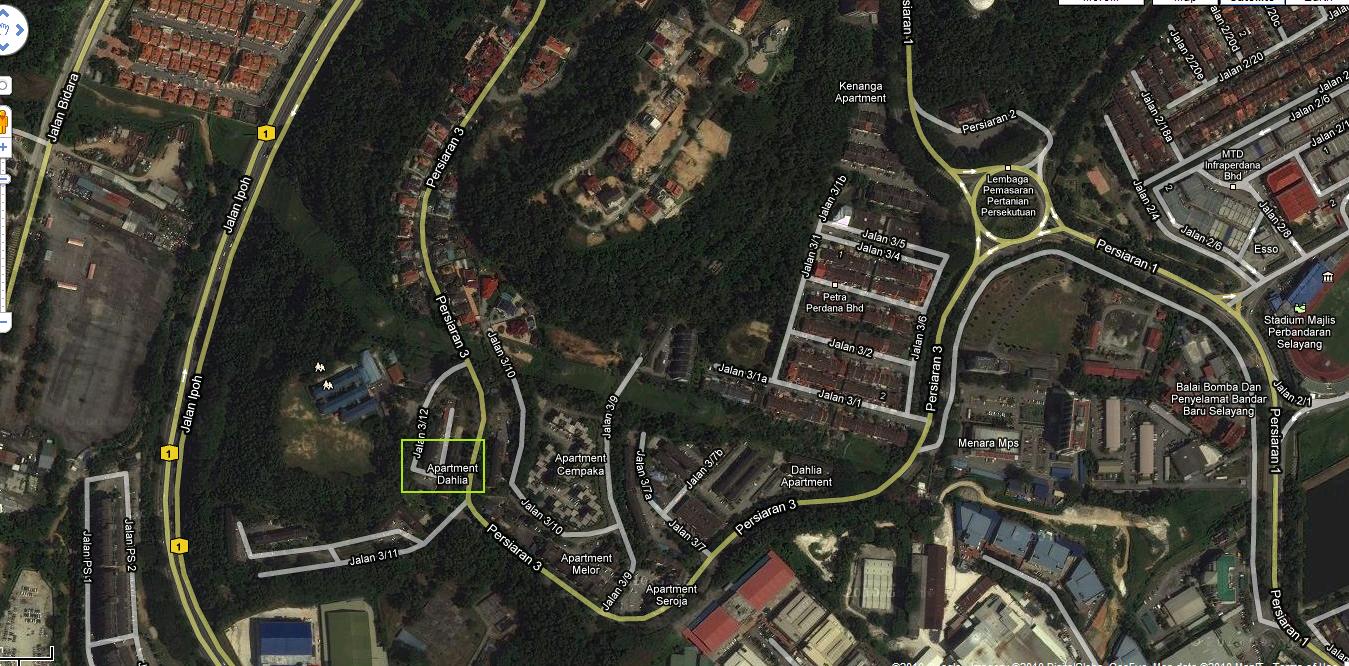 Kuala Lumpur: map selayang