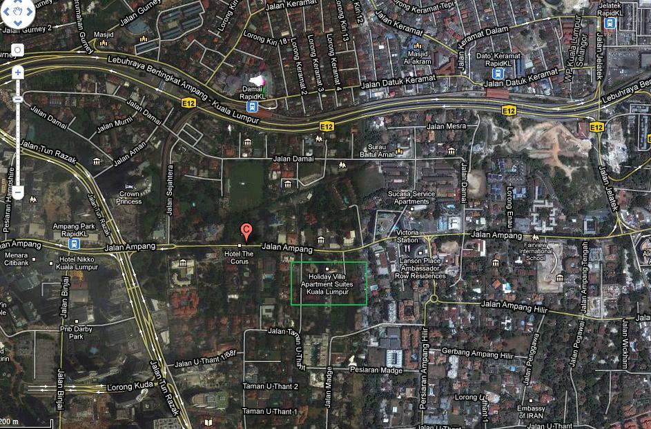 Kuala Lumpur: map selayang