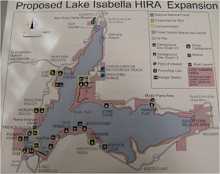 FIVE: Lake Isabella and Kern River PROPOSED FEE AREAS