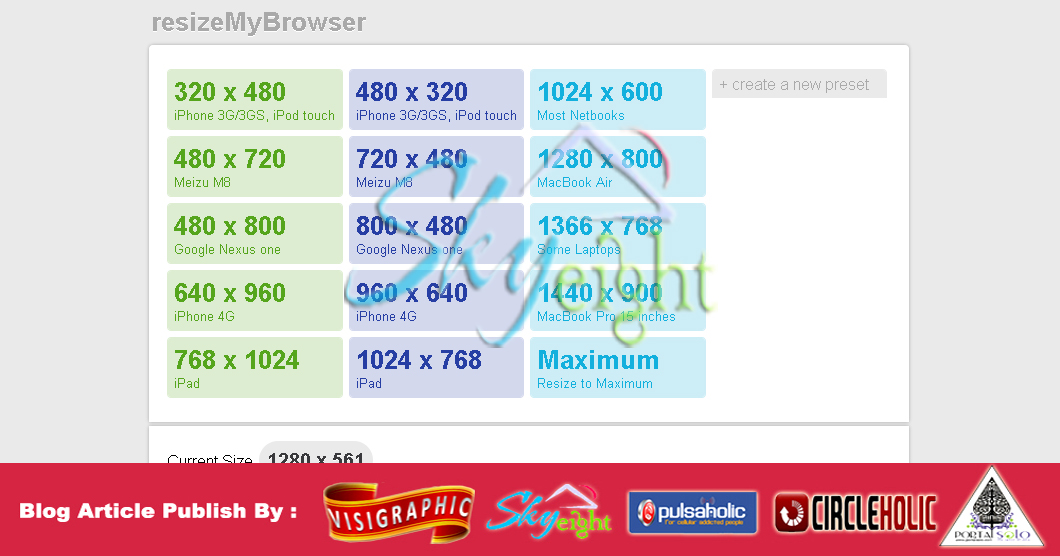 Melakukan Test Website Anda Pada Berbagai Ukuran Web Browser dengan ...