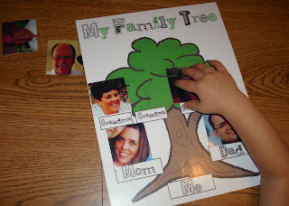 Teaching Kids About Grandparents-Family Tree File Folder Game & Family ...