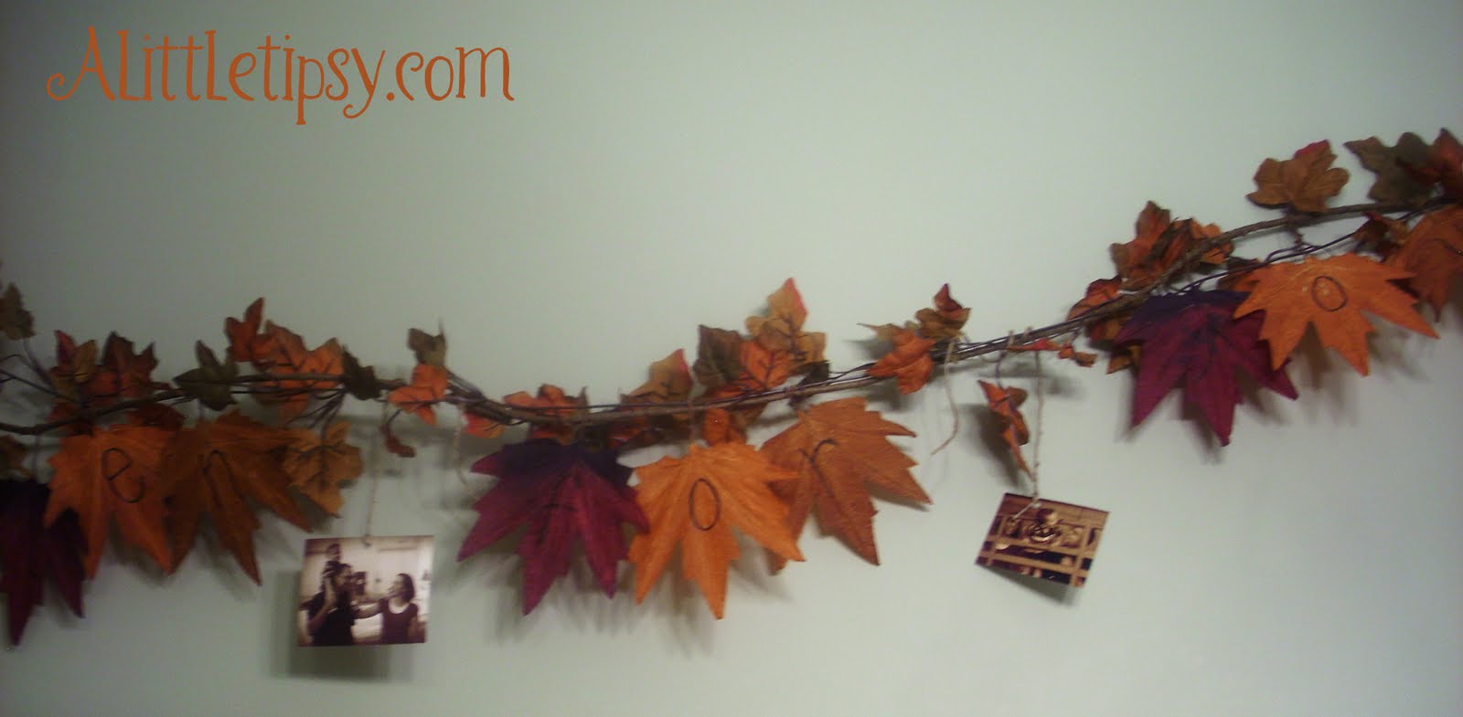 Fall Garland - A Little Tipsy