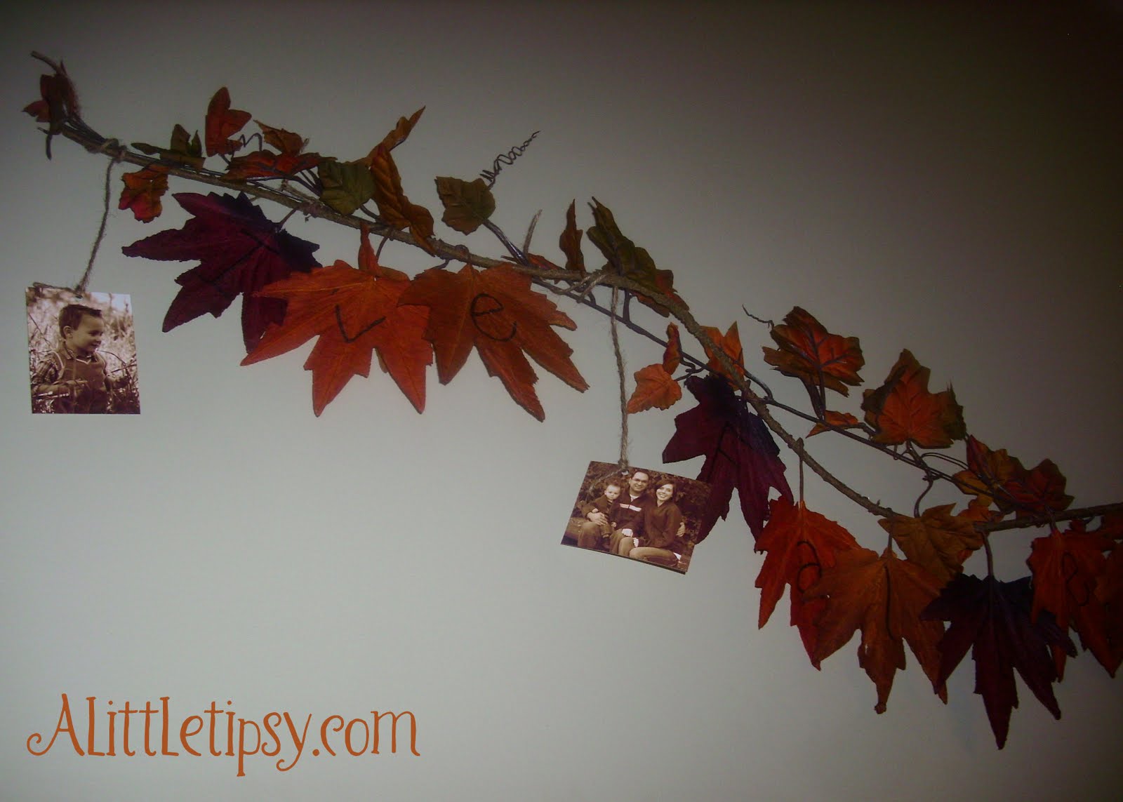 Fall Garland - A Little Tipsy