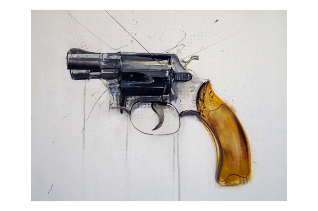 The Happening: Dave White - Gun Painting