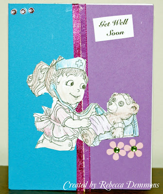 Little Miss Princess Scrapper: Get Well Soon