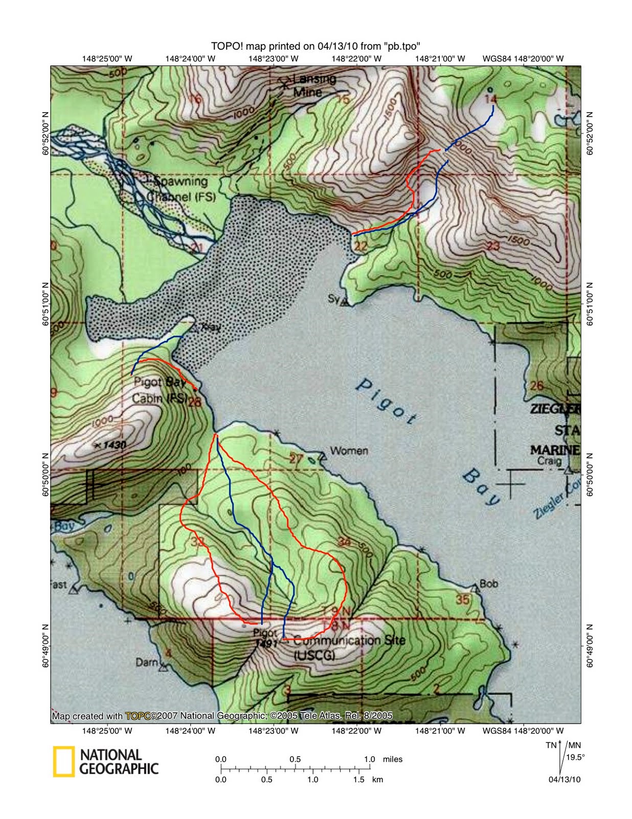 The Uptrack: Pigot Bay, Prince William Sound