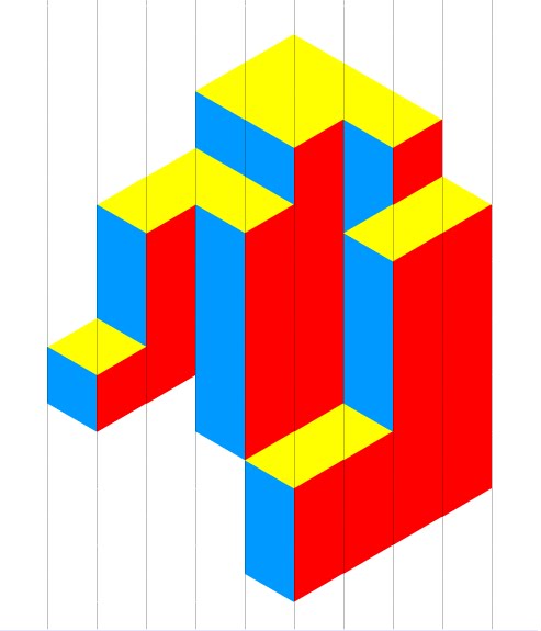 starsandmoon: Red isométrica