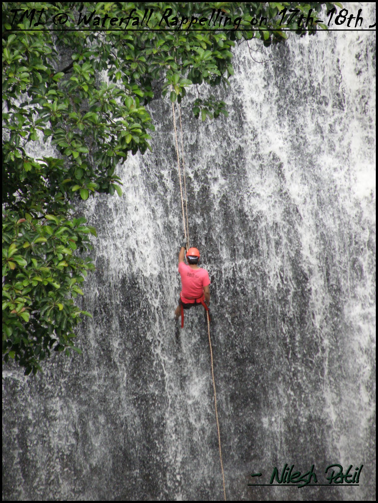 TMI Waterfall Rappelling at Vihi on 14th-15th August '10 | Trek Mates India