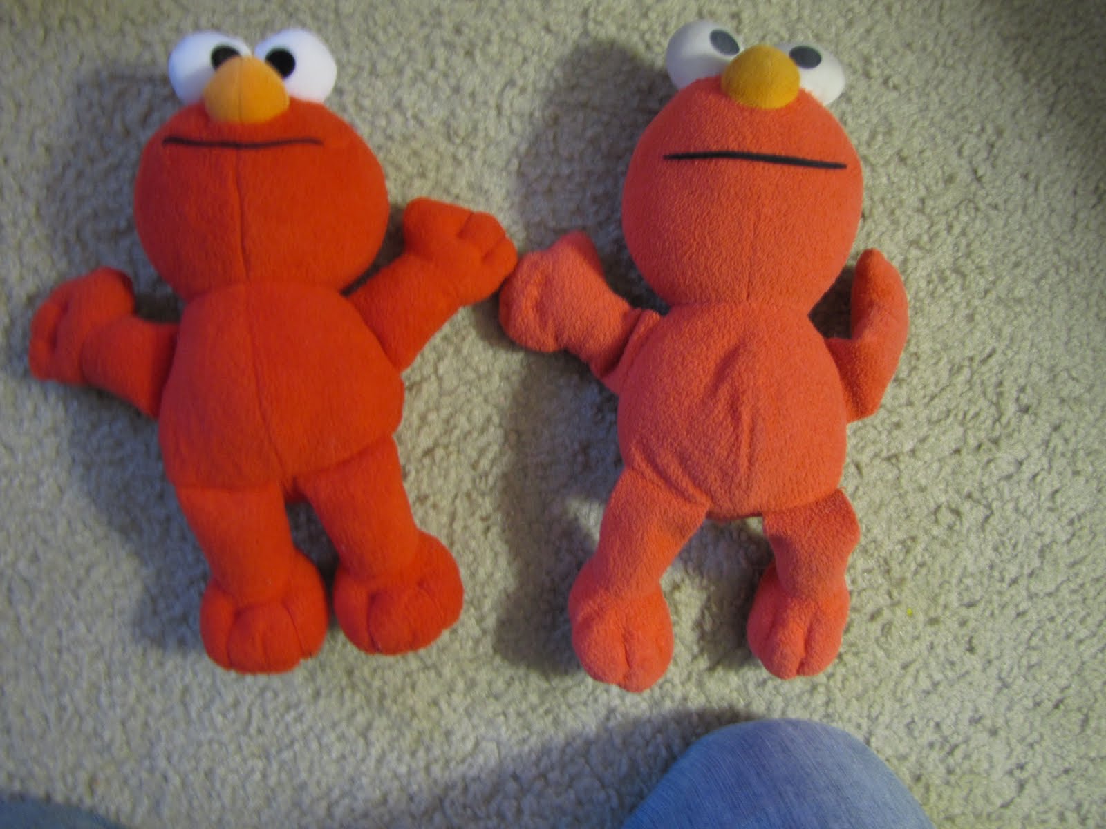 The Mini Me Times: A Tale of Two Elmo's