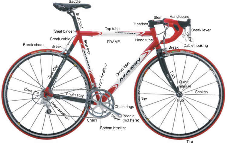 hub 'n ride: A Basic knowledge About Our Bike - The Anatomy