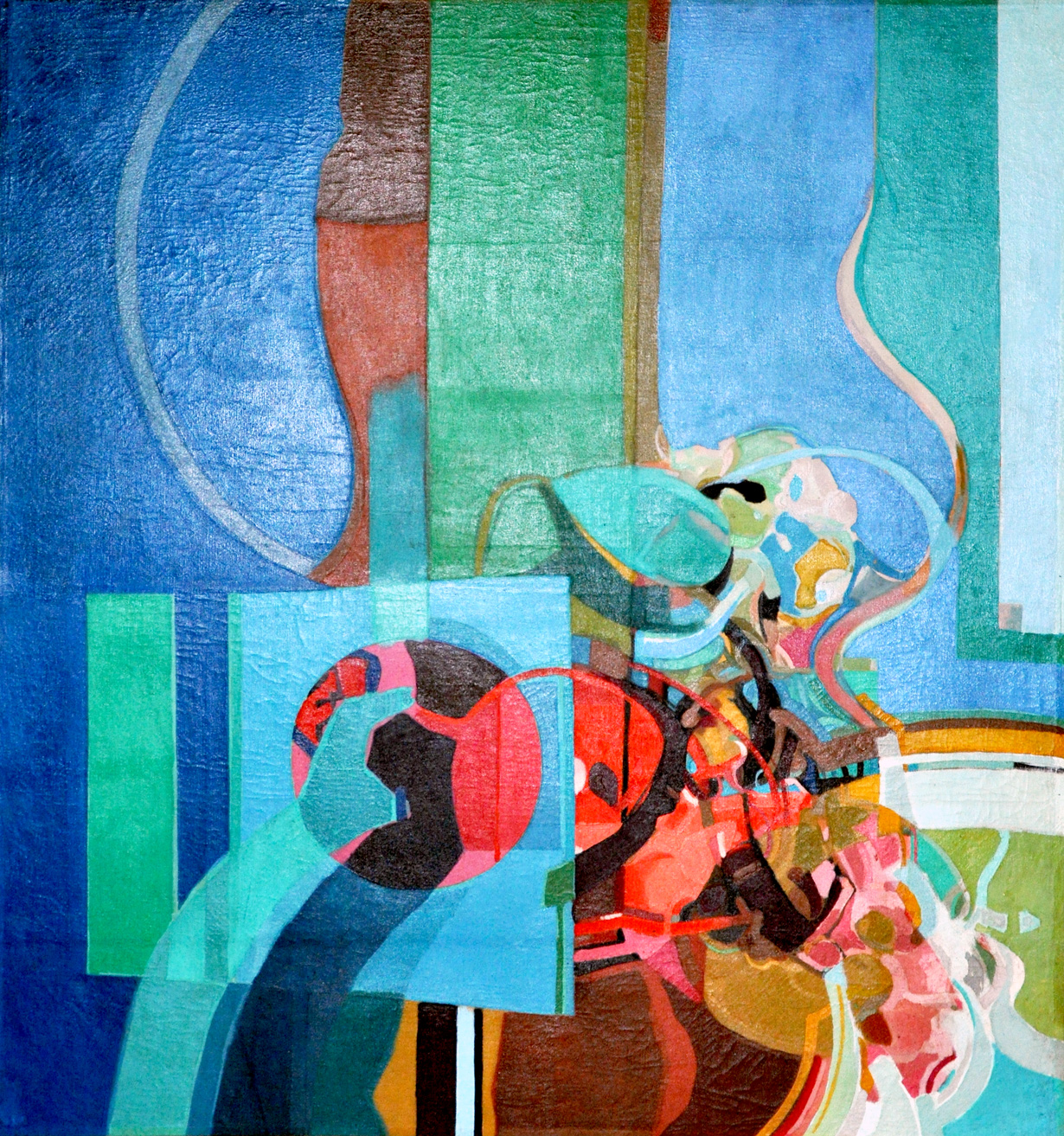 Correspondances: Abstract Expressionism - in the works of Khalil Ibrahim