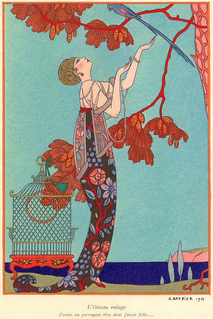 Accessories lane: George Barbier, cool decadance of the Art Deco period