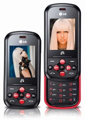 LG GB280 music phone in Brazil with Lady Gaga - Cell Phone News