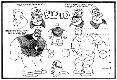 La Nuez: Model Sheets de Fleischer Studios
