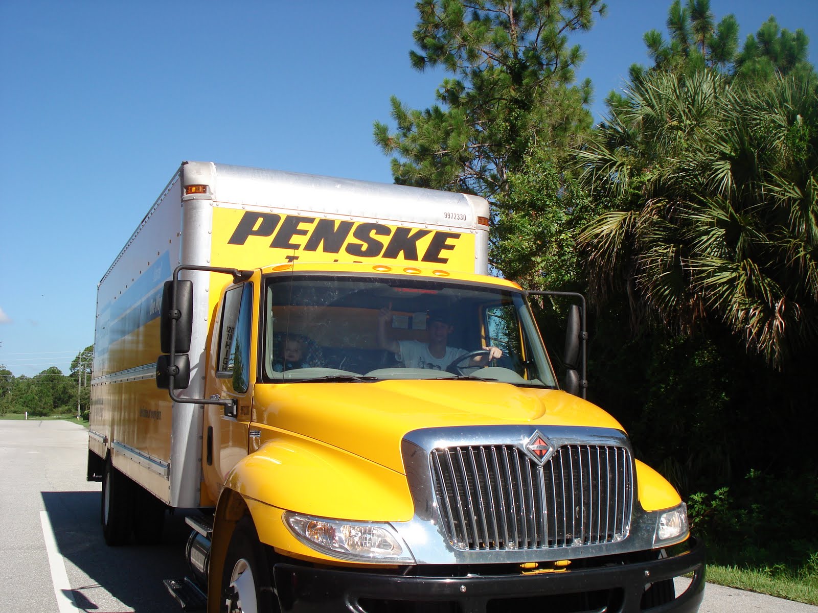 The Snyder Family: Penske Truck