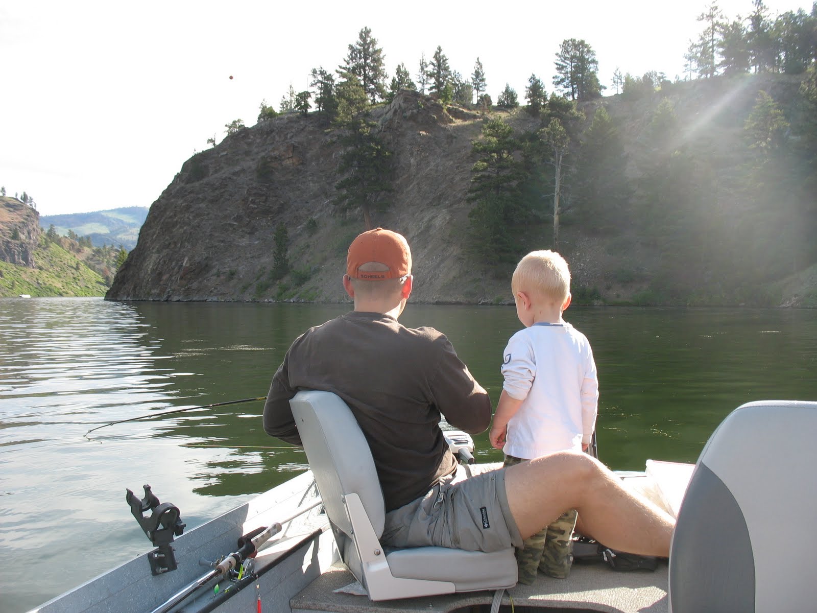 Life with the Houston's: Kimber's first fishing trip!