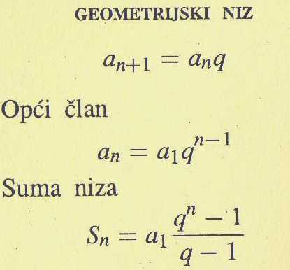 Matematičke formule: Derivacije