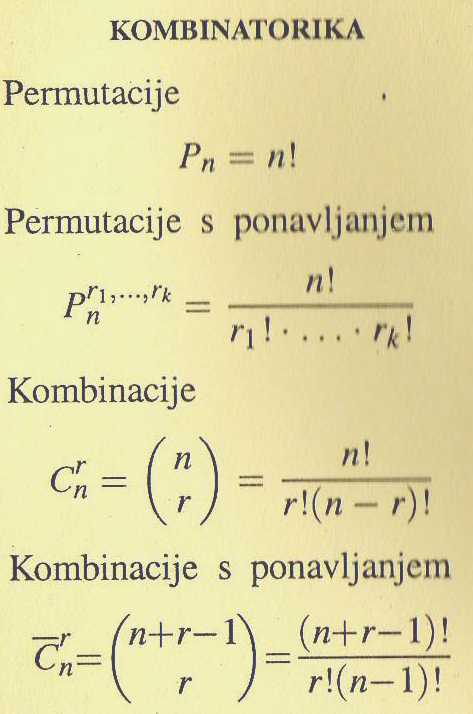 Matematičke formule: Derivacije