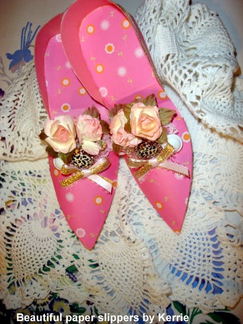 KERRIE'S KRAFTS 3: PAPER SLIPPERS