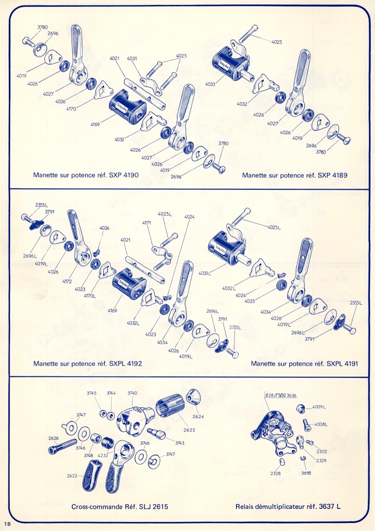 Sportif Bicycle: Simplex Retro friction Shifters Part 1