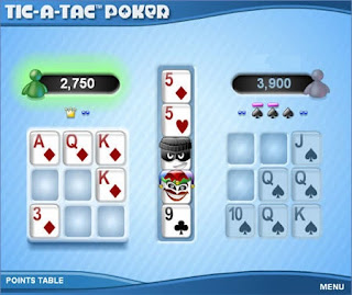 The Muddy Cow: MSN Entertainment! Tic-A-Tac Poker.