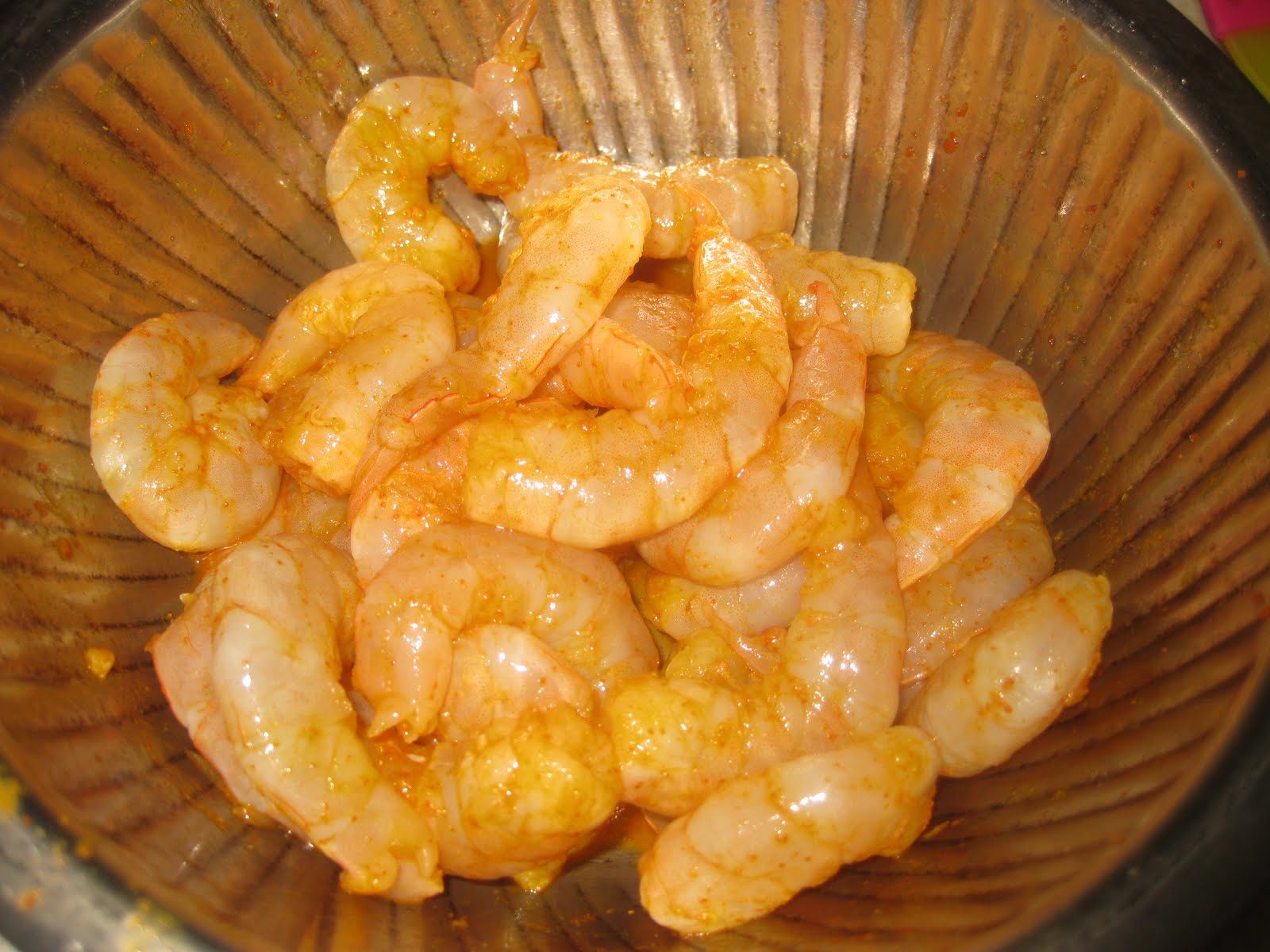 Divya's Recipes: Royyalu Kora (Shrimp Curry )