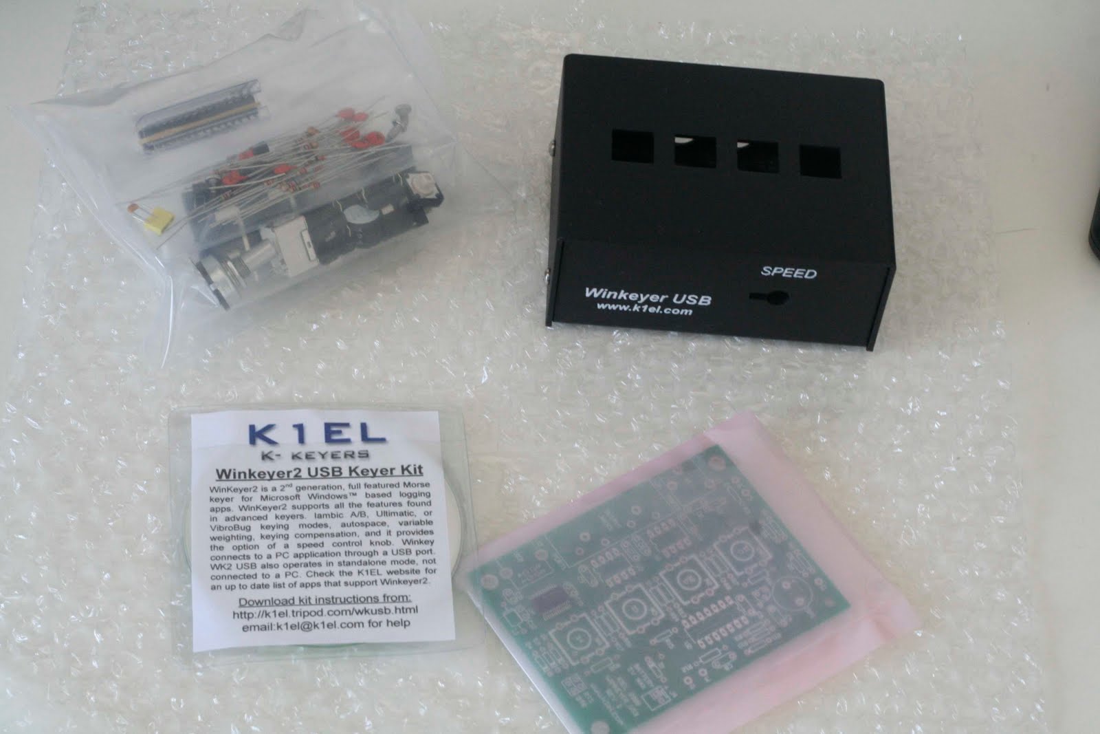PY1KN Amateur Radio Blog: K1EL keyer kit
