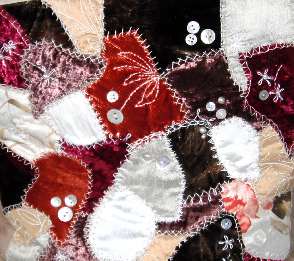 Handmade at Dar Msallema: C-C- Crazy Patchwork