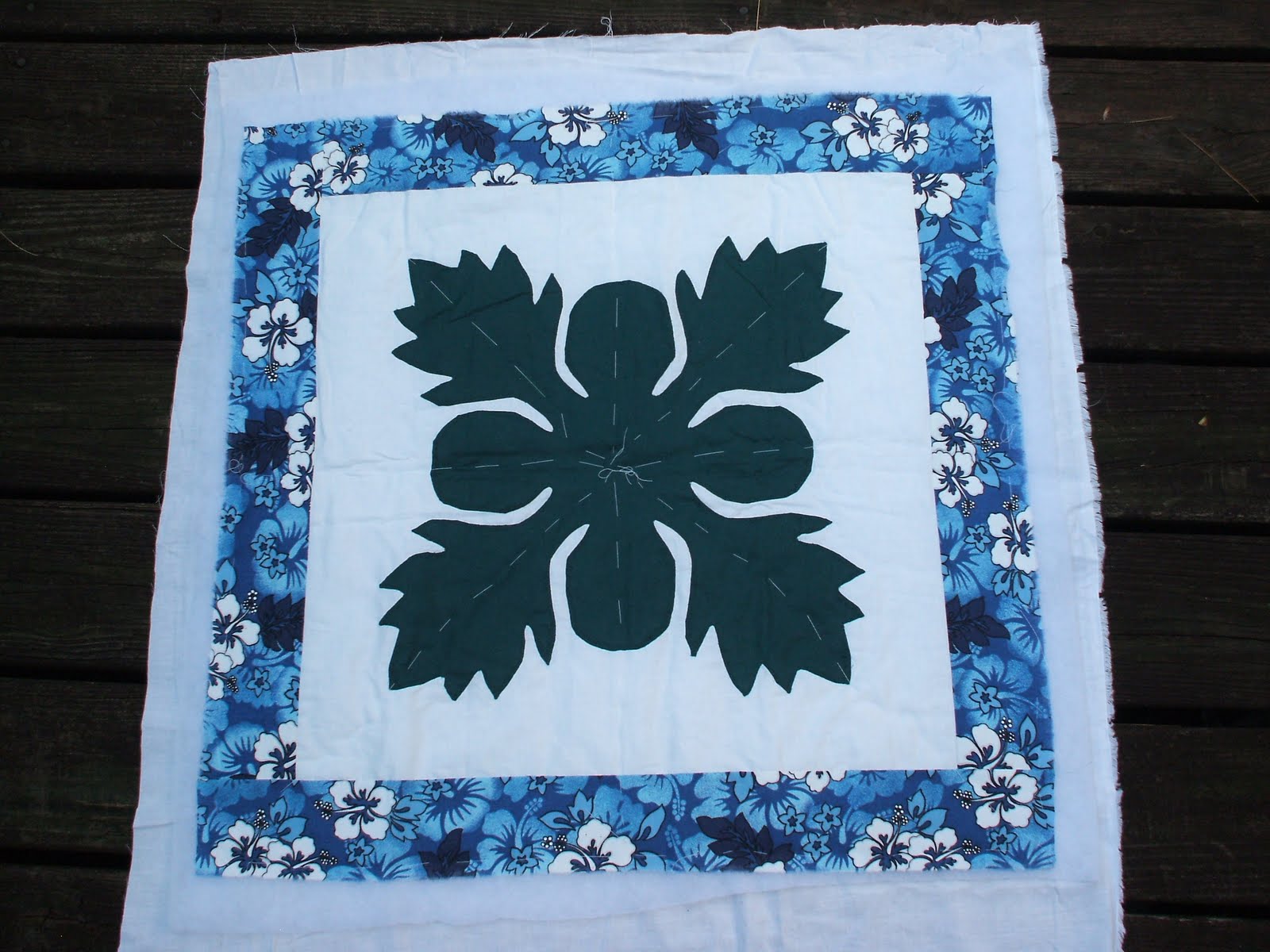 Shespinswool: Hawaiian Style Quilting