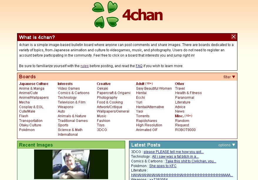 4Chan Spotlight: To the Internet and beyond!