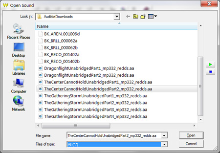 Reddnet Scribbles: How-To: Convert Audible (*.aa) files to MP3 format.
