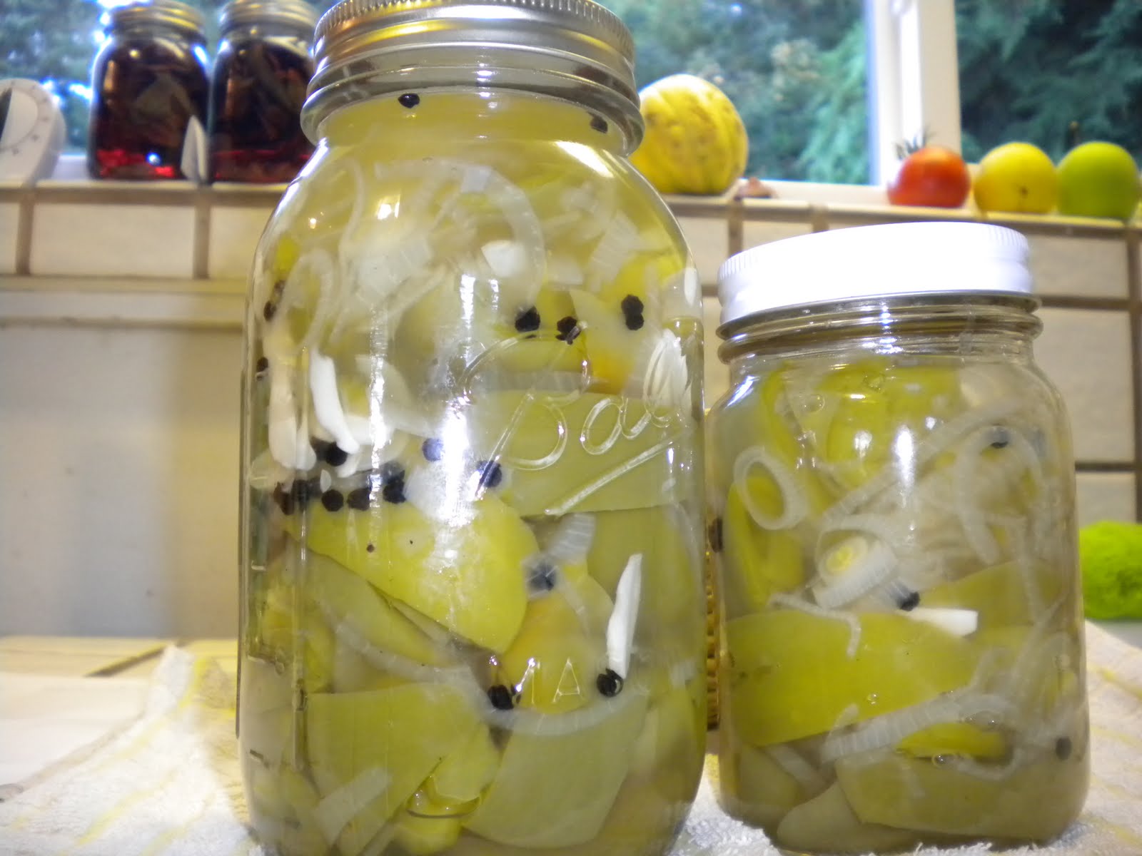 queen of the castle recipes: Pickled Peppers